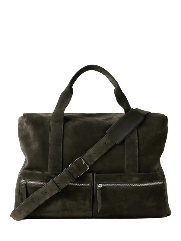 METIER Métier Racer 53 Suede Weekend Bag - Green