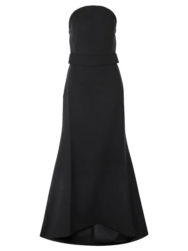 Solace London Ember Belted Maxi Dress - Black