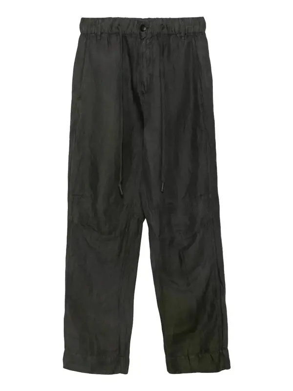Andrea Ya'aqov Drawstring Trousers - Brown