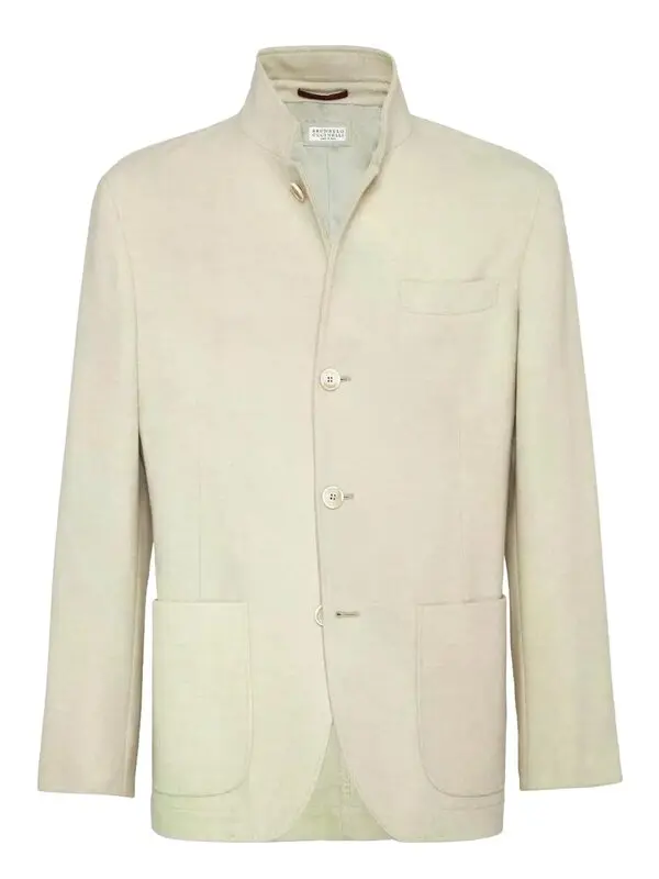 Brunello Cucinelli Cashmere Blazer - Neutrals