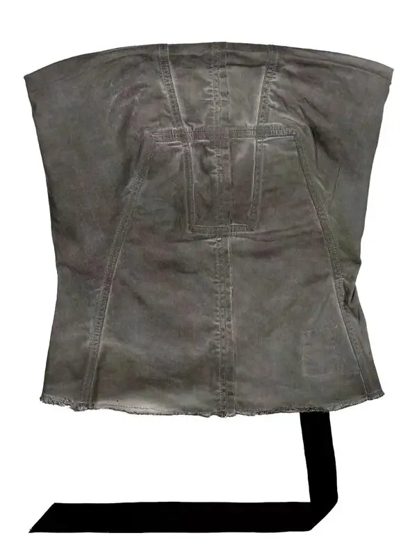 Rick Owens Bustier Top - Grey