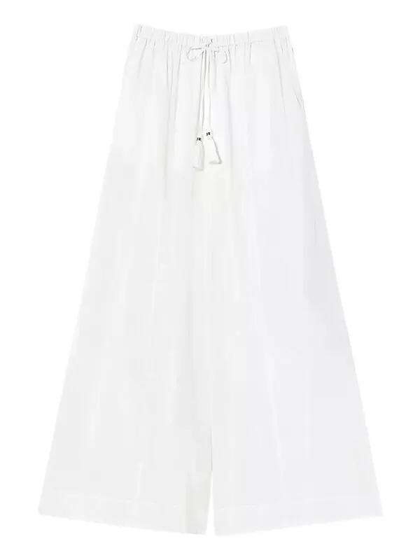 TWINSET Wide-leg Trousers - White