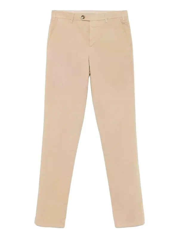 Canali Twill Chinos - Neutrals
