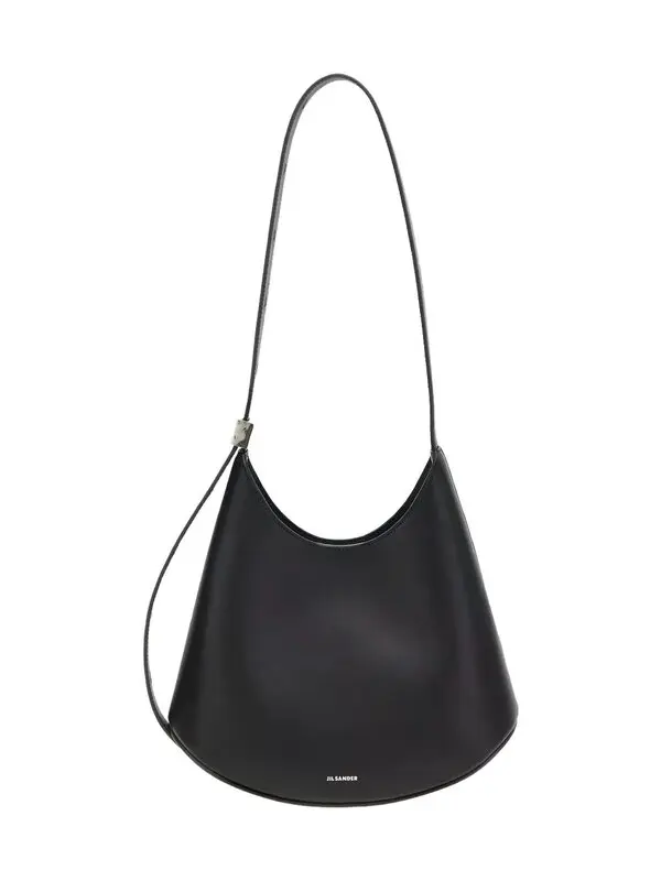 JIL SANDER Eldorado Shoulder Bag - Black