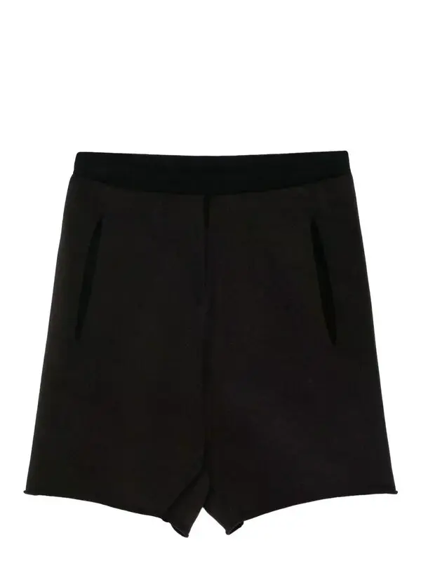 LABEL UNDER CONSTRUCTION Cotton Shorts - Black