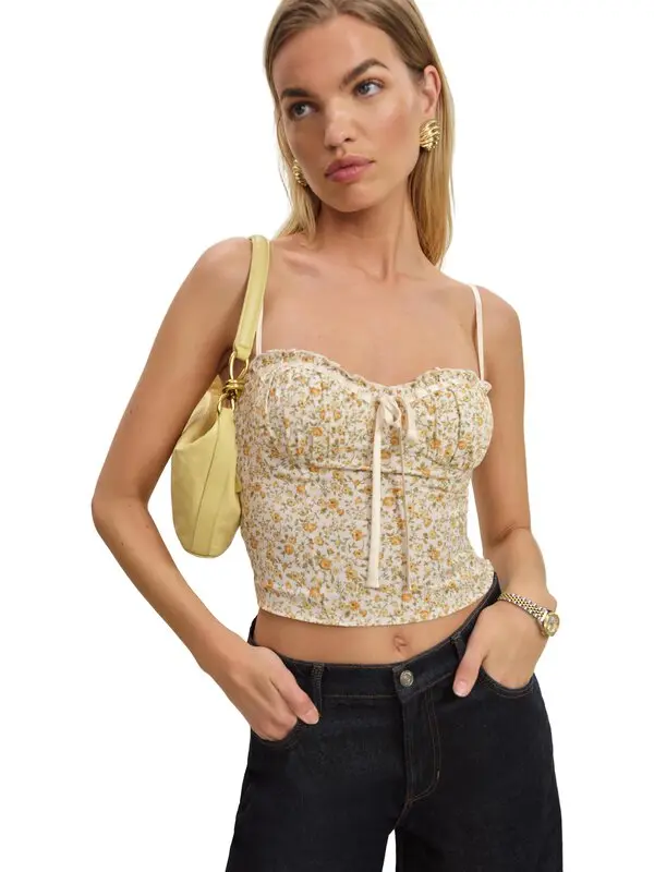 REFORMATION Andrea Top - Ivory