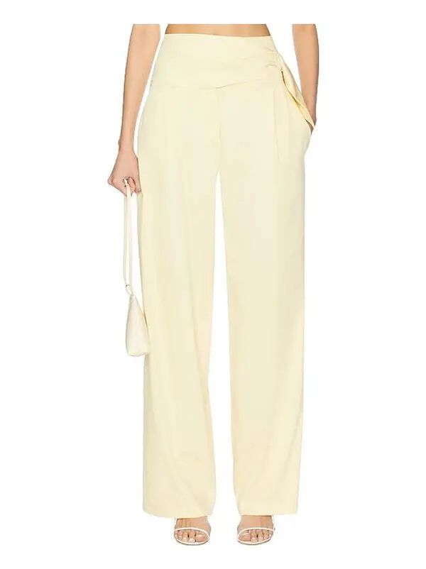 IRO PARIS Haicha Pant - Light Yellow