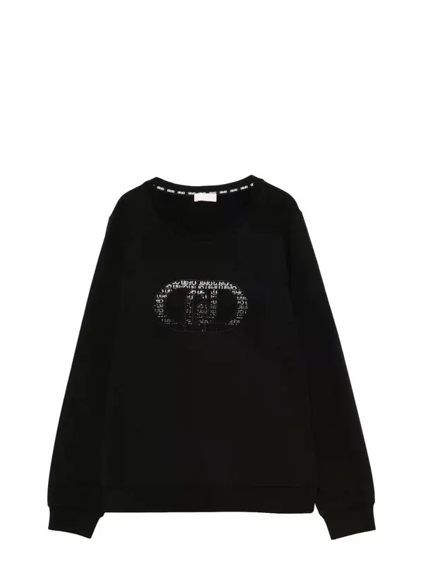 Liu Jo Crystal-embellished Sweatshirt - Black