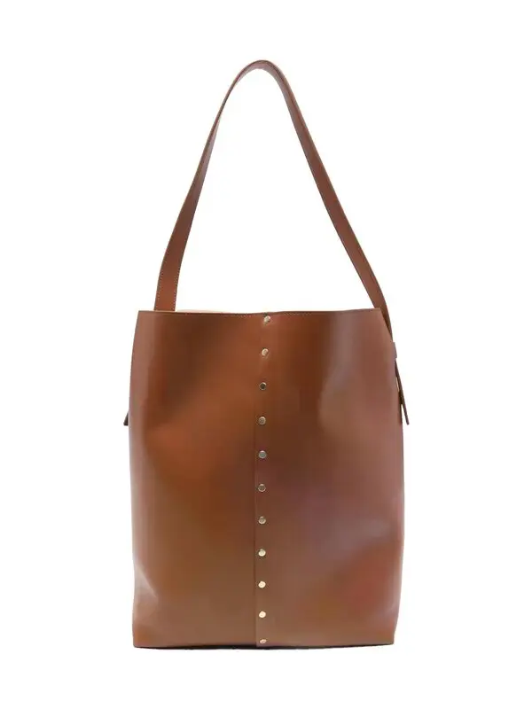 Fabiana Filippi Leather Shoulder Bag - Brown