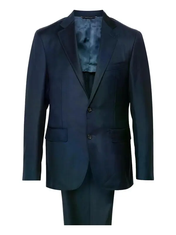 Canali Single-breasted Suit - Blue