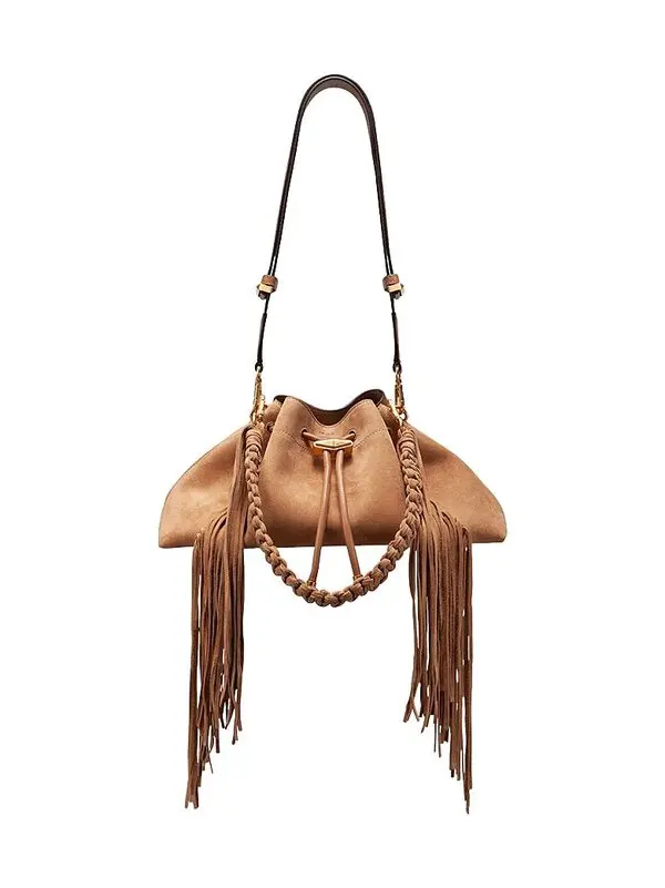JIMMY CHOO Bon Bon East/west Bucket Bag - Toffee/gold