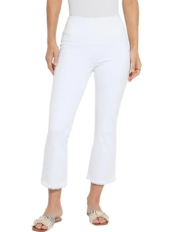 Lyssé Dara High-rise Crop Jeans - White