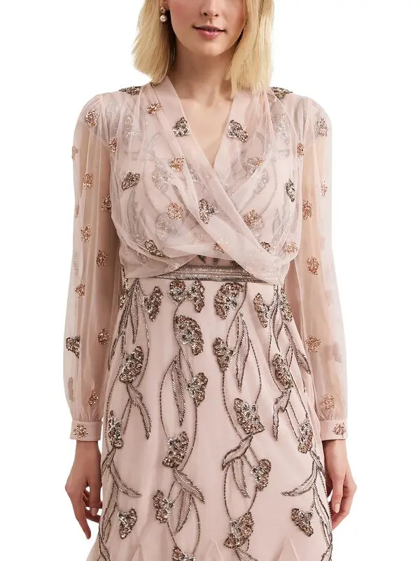 PHASE EIGHT Evonne Cover Up - Pale Pink