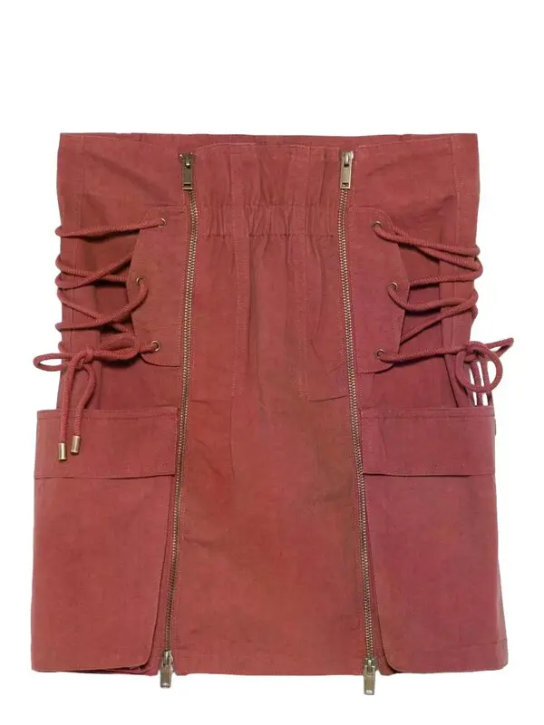 Isabel Marant Iteli Mini Skirt - Brown