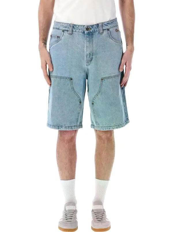 DIME Carpenter Denim Shorts - Blue