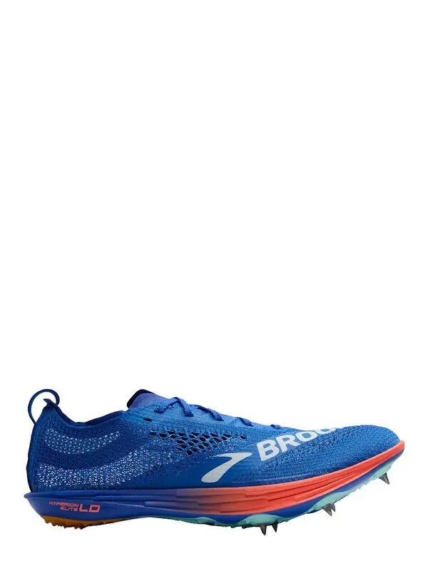 Brooks Hyperion Elite Ld Lace Up Sneakers - Cobalt Blue/pink Clay/orange