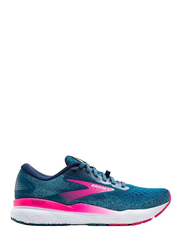 Brooks Ghost 16 Goretex Sneakers - Moroccan Blue/pink/yellow