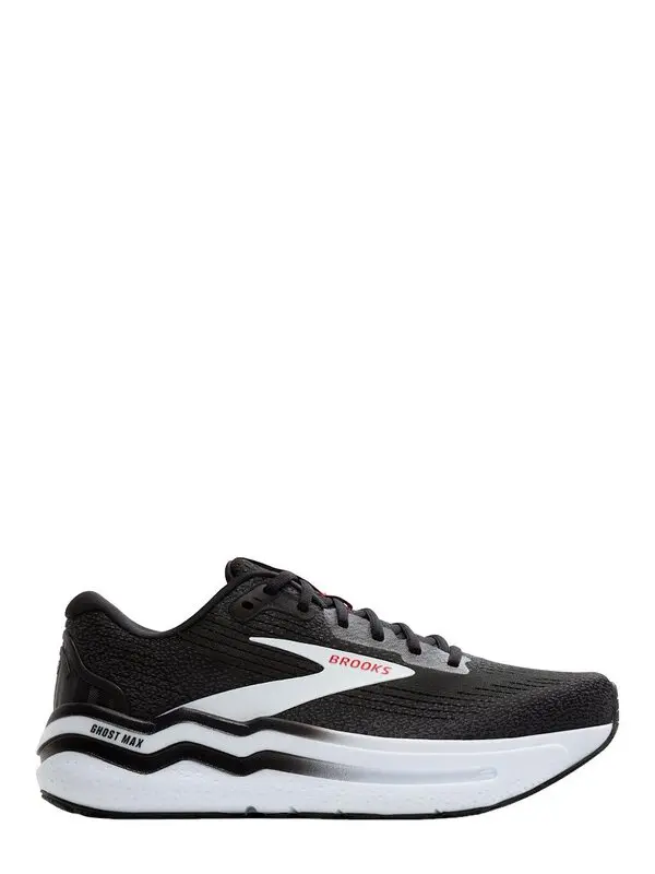 Brooks Ghost Max 2 Sneakers - Black/white/fiery Red