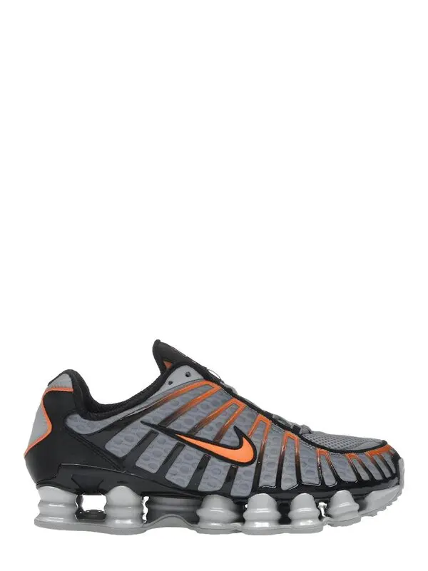Nike Shox Tl Sneakers - Light Smoke Grey/black/bright Mandarin