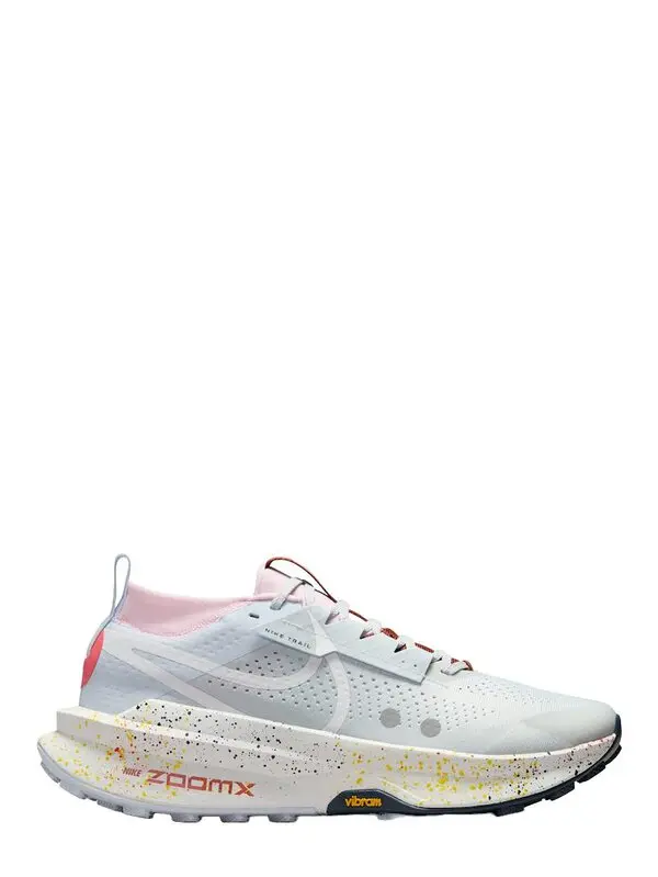 Nike Zoomx Zegama Trail 2 Sneakers - Pure Platinum/football Grey/pink Foam