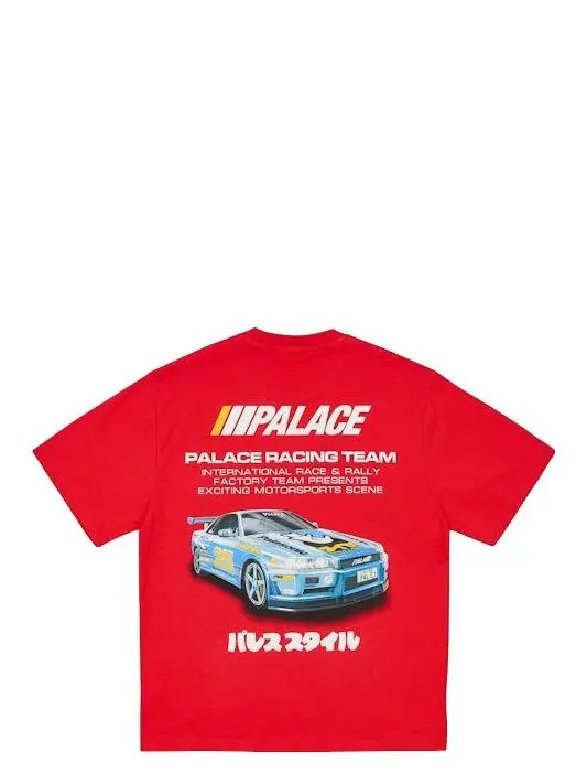 PALACE Racey T-shirt - Truest Red