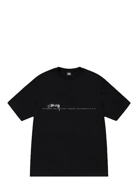 StÜssy Smooth 80 Tee Shirt - Black