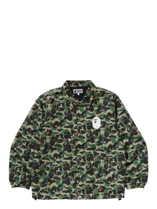 BAPE Camo Coach Jacket - Green