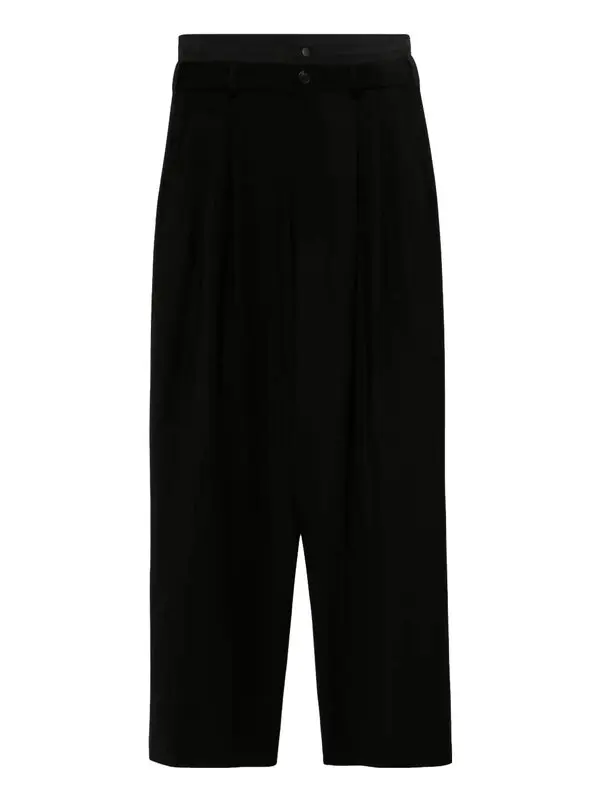 Monse Panel Detailing Trousers - Black
