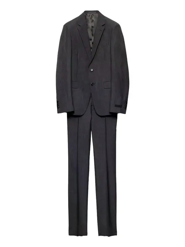Prada Single-breasted Suit - Grey