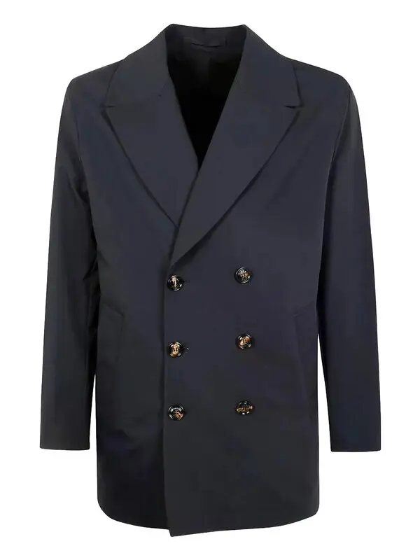 KIRED Double-breasted Blazer - Blue