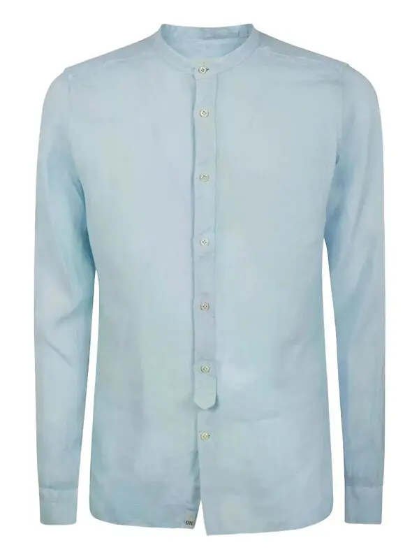 TINTORIA MATTEI 954 Linen Shirt - Blue