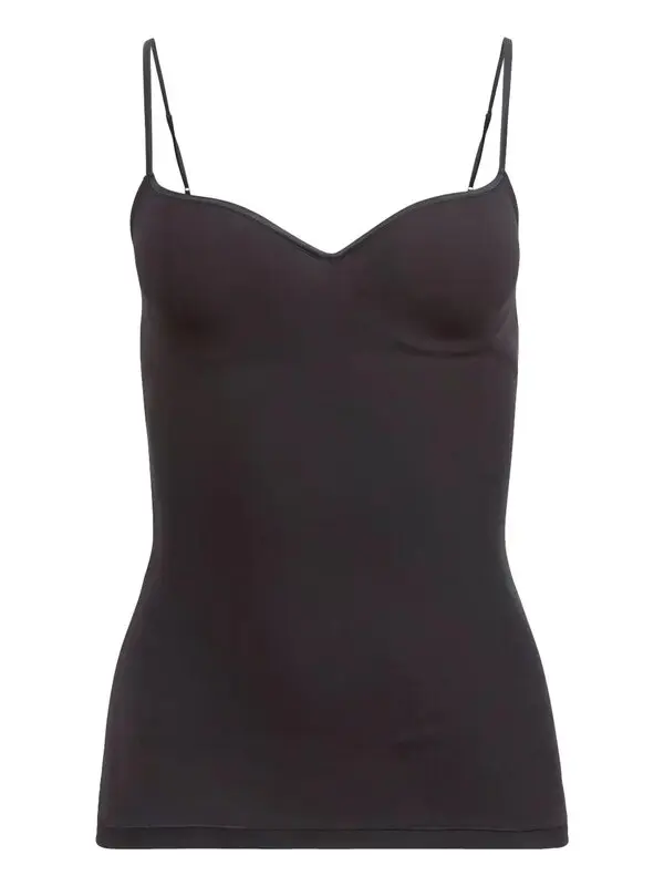 Fleur Du Mal Sweetheart-neck Camisole - Black