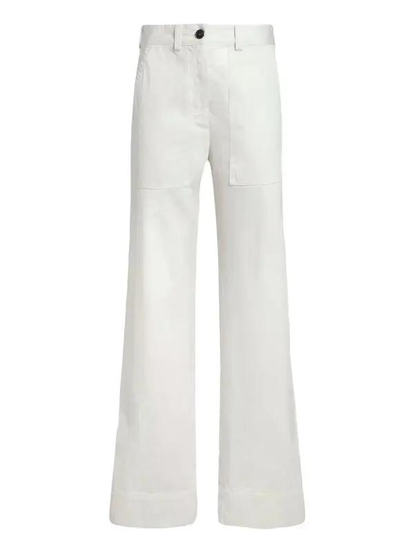 Etro Flared Trousers - White