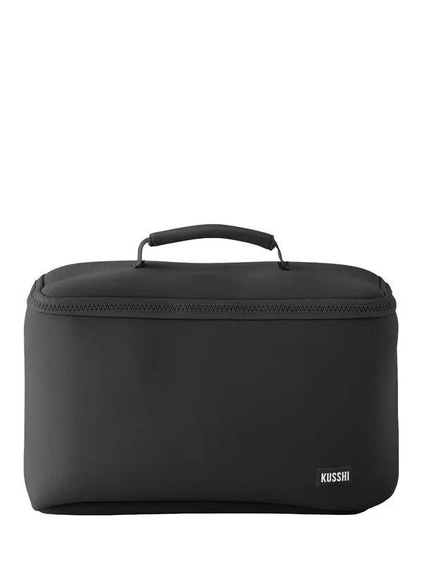 KUSSHI Train Case - Black/pink