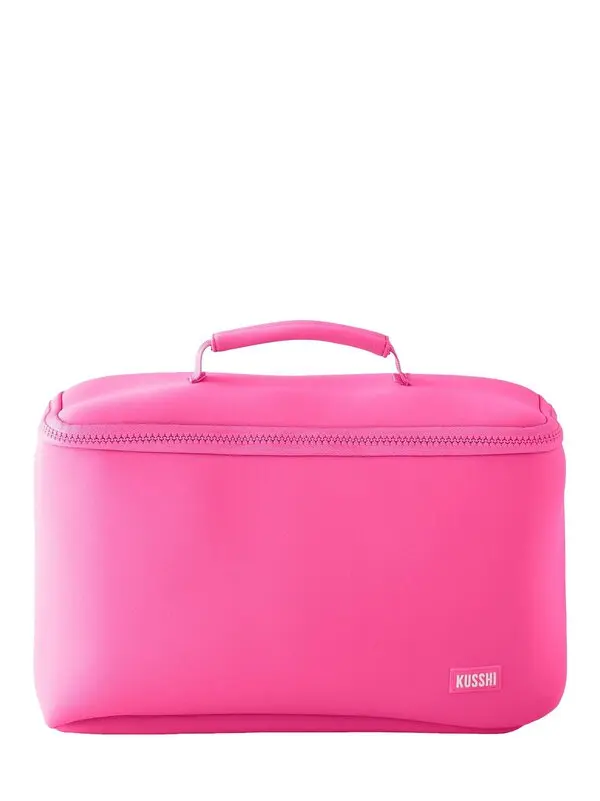 KUSSHI Train Case - French Pink/sherbert