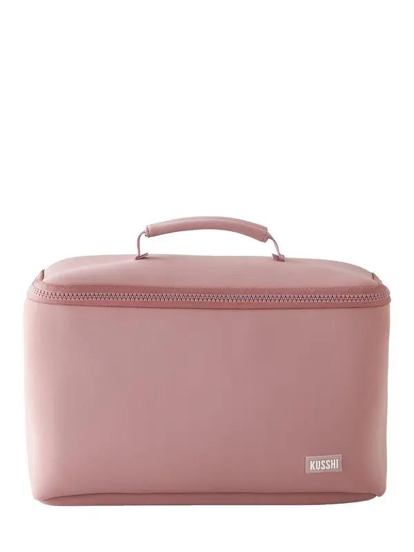 KUSSHI Train Case - Mauve/stone-large
