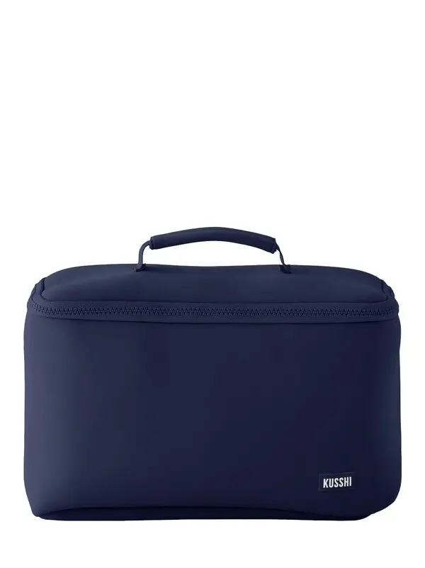 KUSSHI Train Case - Navy/khaki