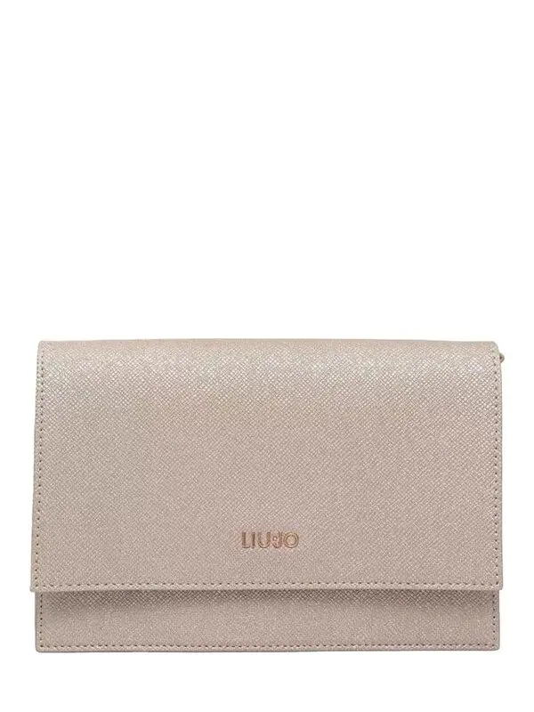 Liu Jo Chain-link Clutch - Gold