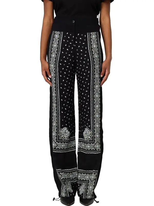 Pinko Printed Pants - Black
