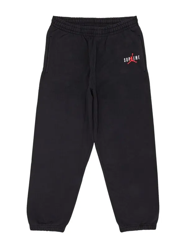 Supreme X Jordan Sweatpants - Black
