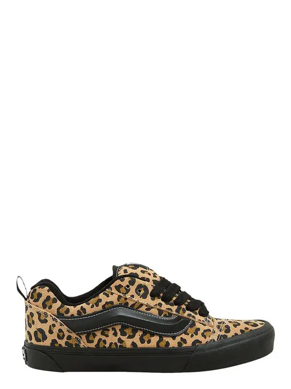 VANS Knu-skool Leopard Sneakers - Yellow