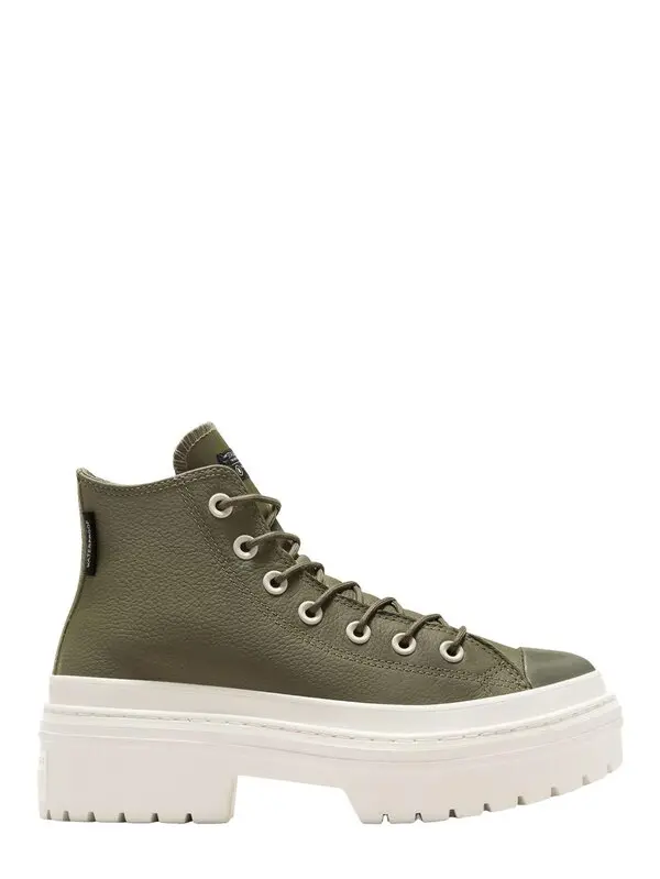 CONVERSE Chuck Taylor All Star Lugged Heel Platform High Top Sneakers - Green