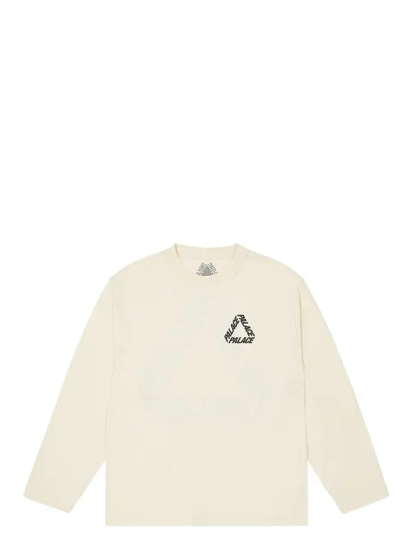 PALACE P3 Long-sleeve 'soft - White