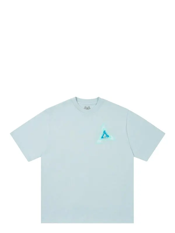 PALACE Tri-faded T-shirt 'faint - Blue
