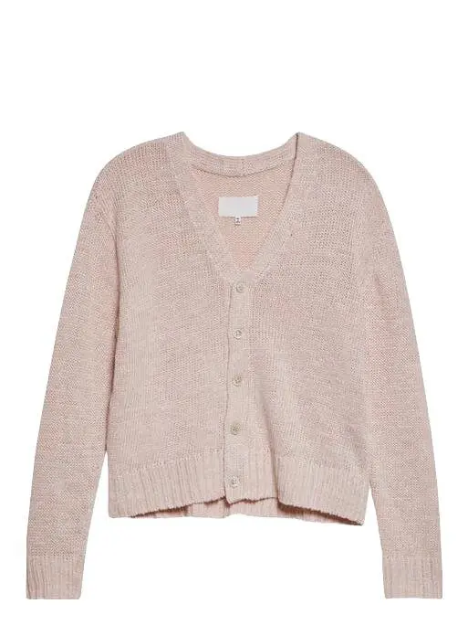 MAISON MARGIELA Gardening Hemp Cardigan - Pale Pink