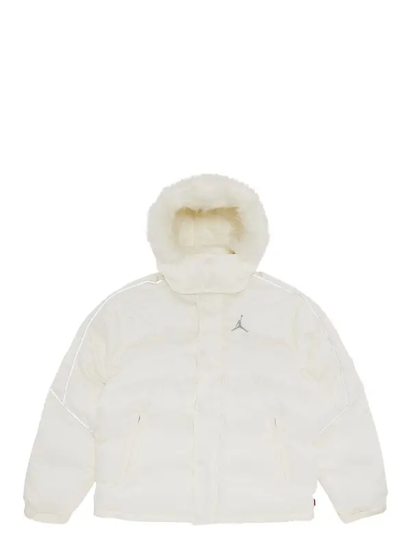 Supreme X Jordan Puffer Jacket - White
