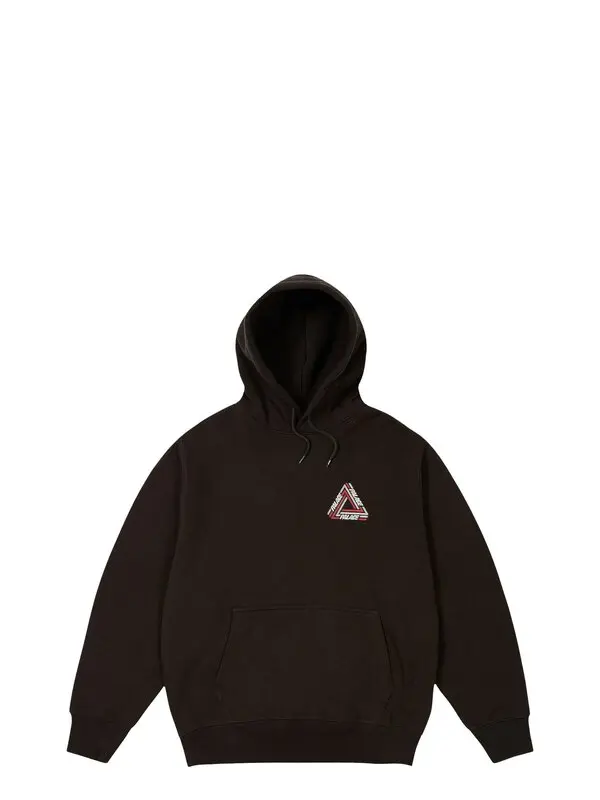 PALACE Tri-line Hood - Black