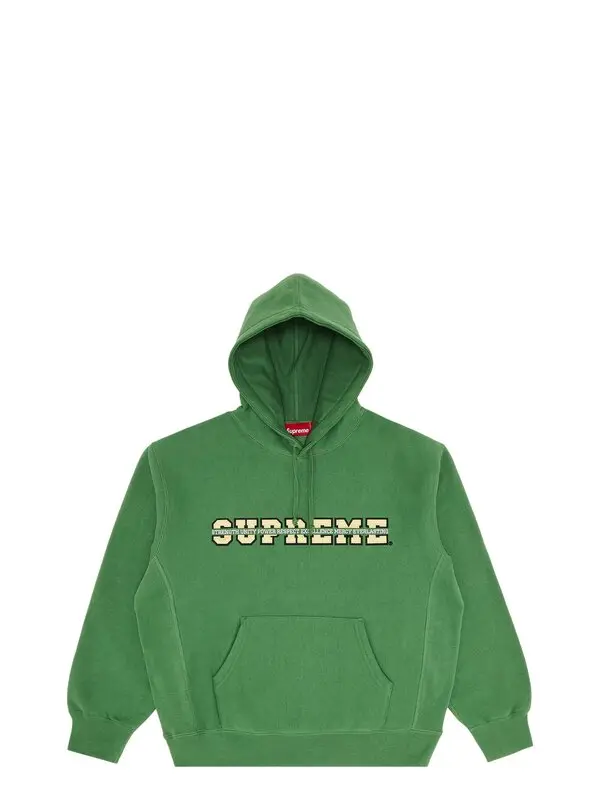 Supreme Collegiate Acronym Hooded Sweatshirt - Green