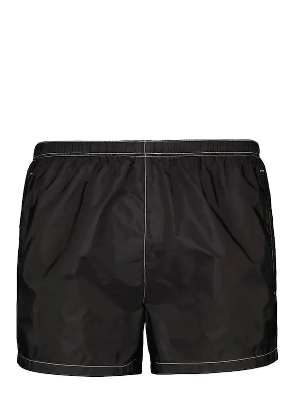 Prada Re-nylon Swim Shorts - Black