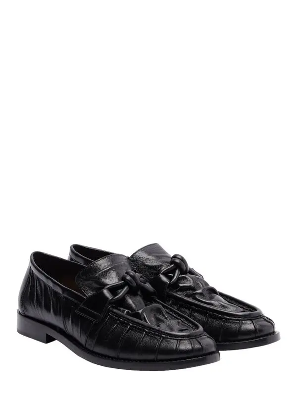 Bottega Veneta Astaire Loafers - Black